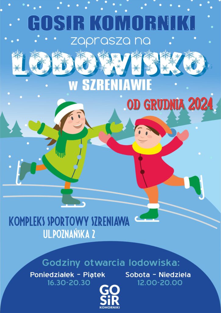 Lodowisko w Szreniawie - GOSiR Komorniki